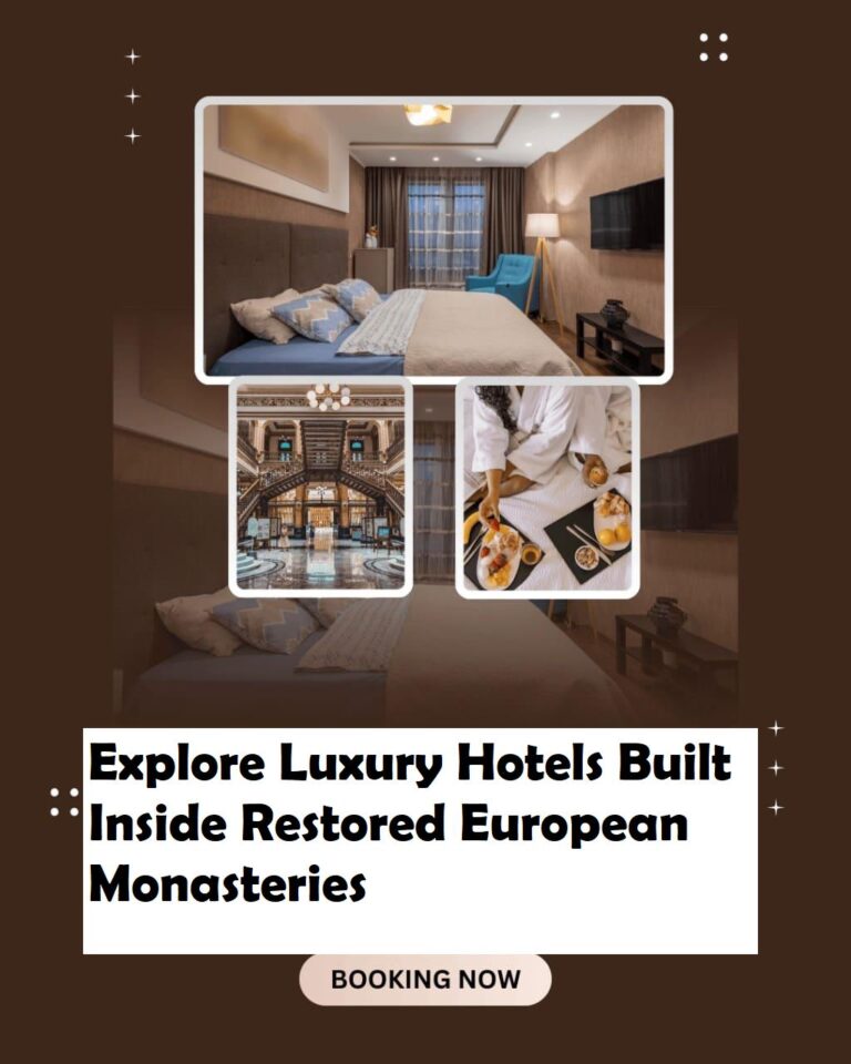 Explore Luxury Hotels Built Inside Restored European Monasteries ...